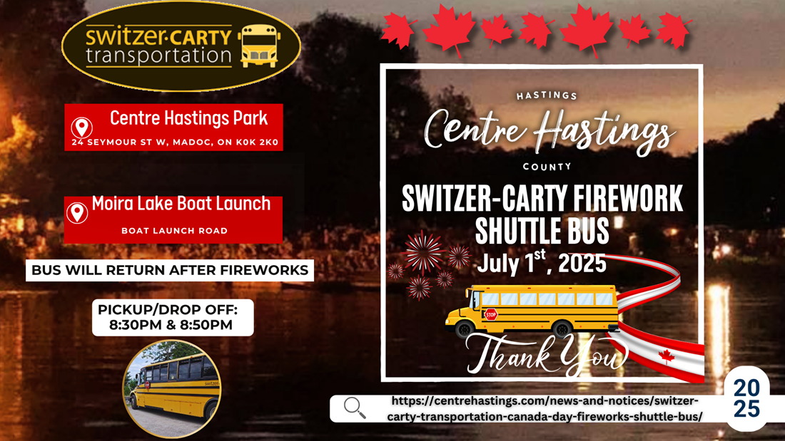 Switzer-CARTY Transportation Canada Day Fireworks Shuttle Bus ...