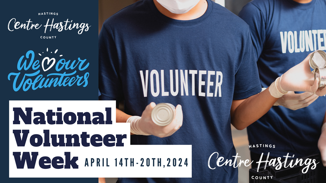 National Volunteer Week April 14 - 20, 2024 - Municipality of Centre ...