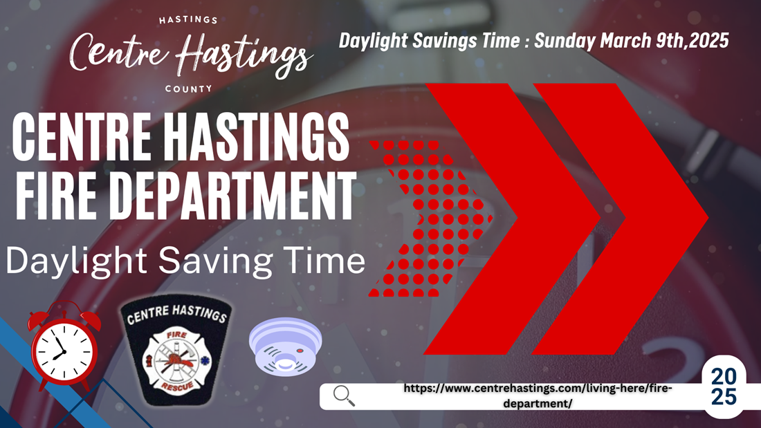 Centre Hastings Fire Department Daylight Savings Safety Tips ...